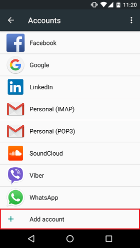 Set up your OX Sync or Collaborate mailbox using ActiveSync on Android ...