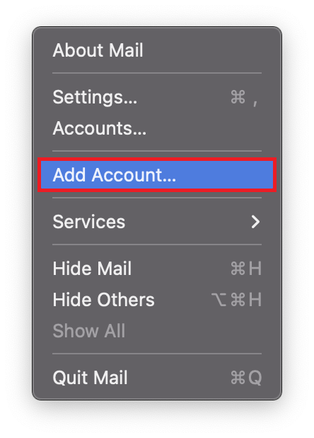Configure Apple Mail (Mac Mail) – Hostway Help Center